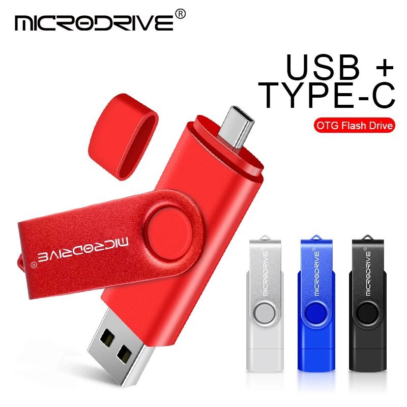 MicroDrive USB-флешка UK016G1226 16 ГБ, Красный, Красный