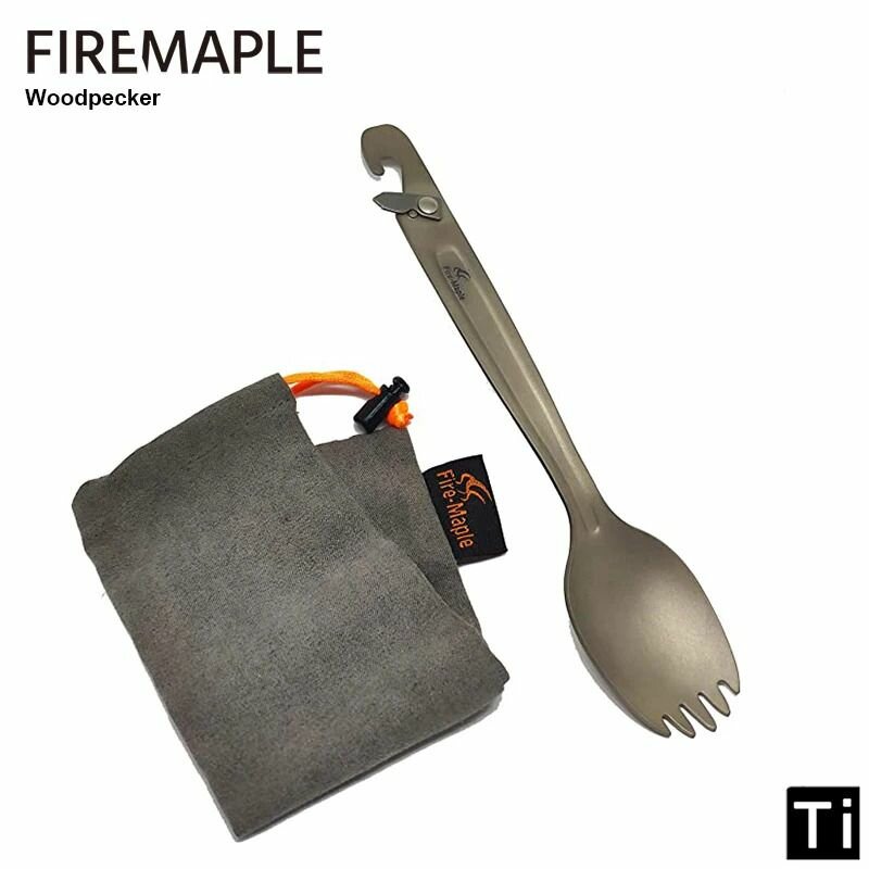 Ловилка титановая Fire Maple Woodpecker