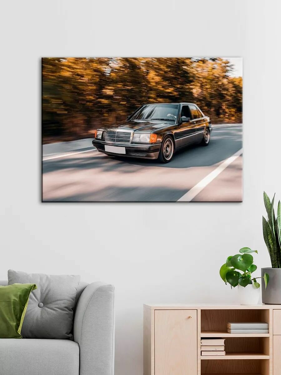 Картина на стену "Mercedes-Benz", 70x50 см