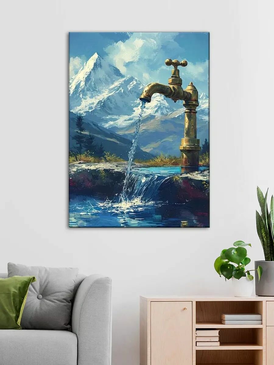 Картина на стену "Пейзажи природы маслом", 30х40 см