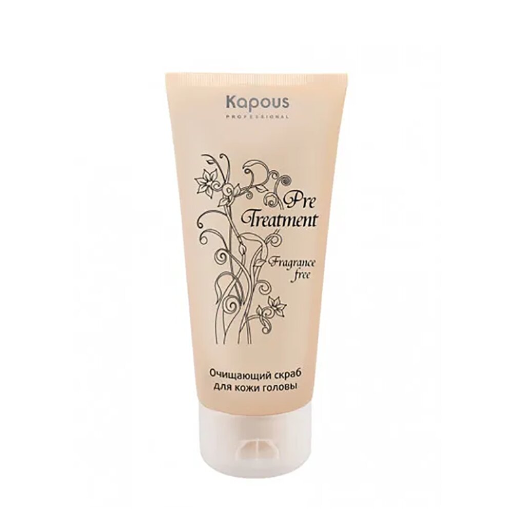 Очищающий скраб Kapous Treatment для кожи головы линии 150мл