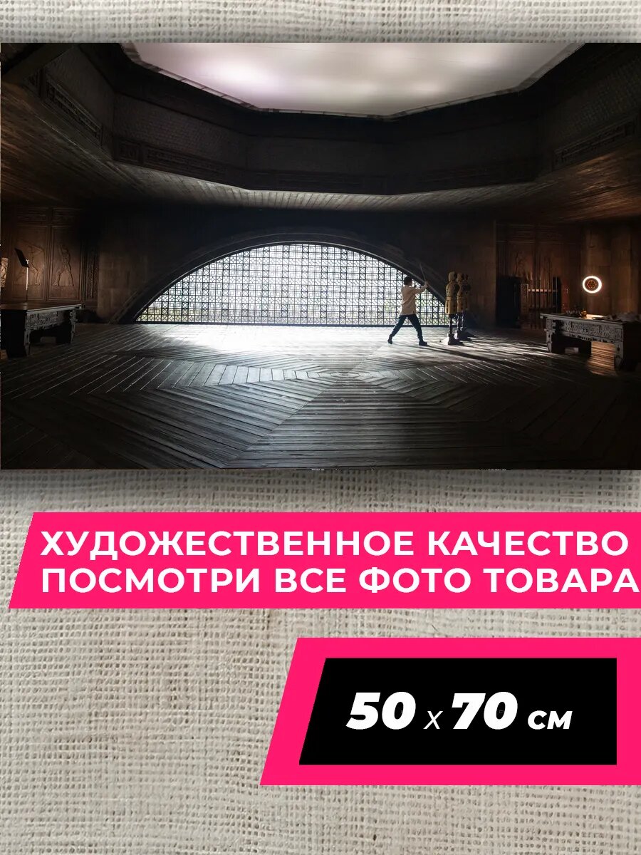 Плакат Дюна на стену 78 Dune 50 на 70, матовая фотобумага премиум качества