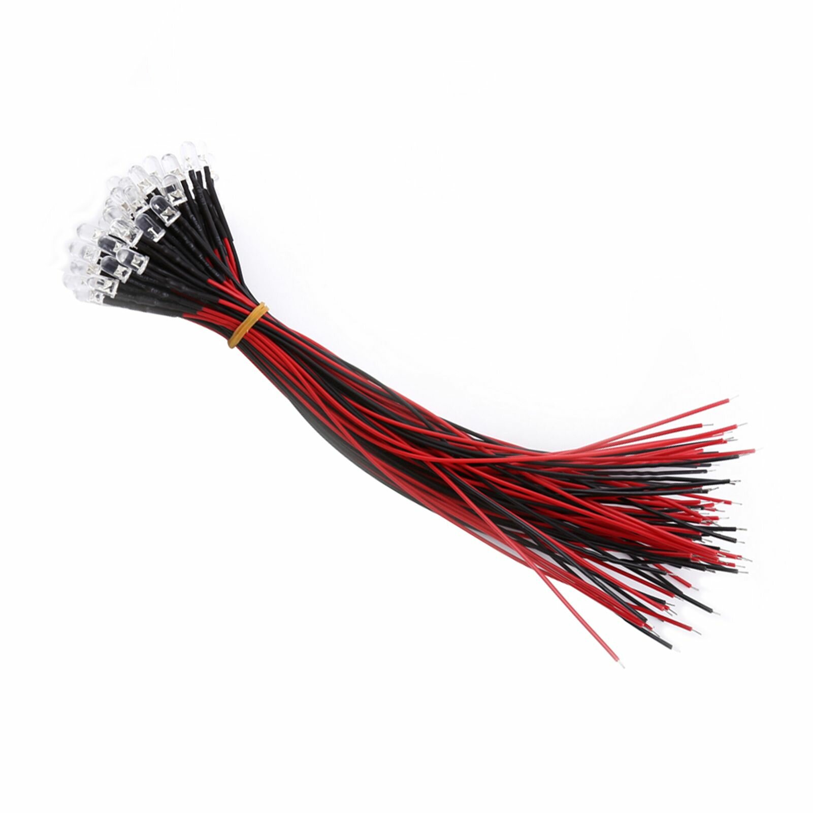 Светодиоды 12V красные 50шт 5мм