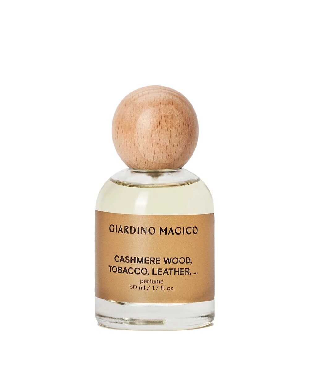 Духи концентрированные GIARDINO MAGICO Cashmere wood, tobacco, leather, 50 мл