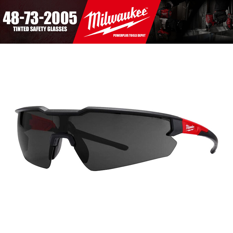 Защитные очки Milwaukee 48-73-2005A тонированные с антизапотеванием и защитой от царапин