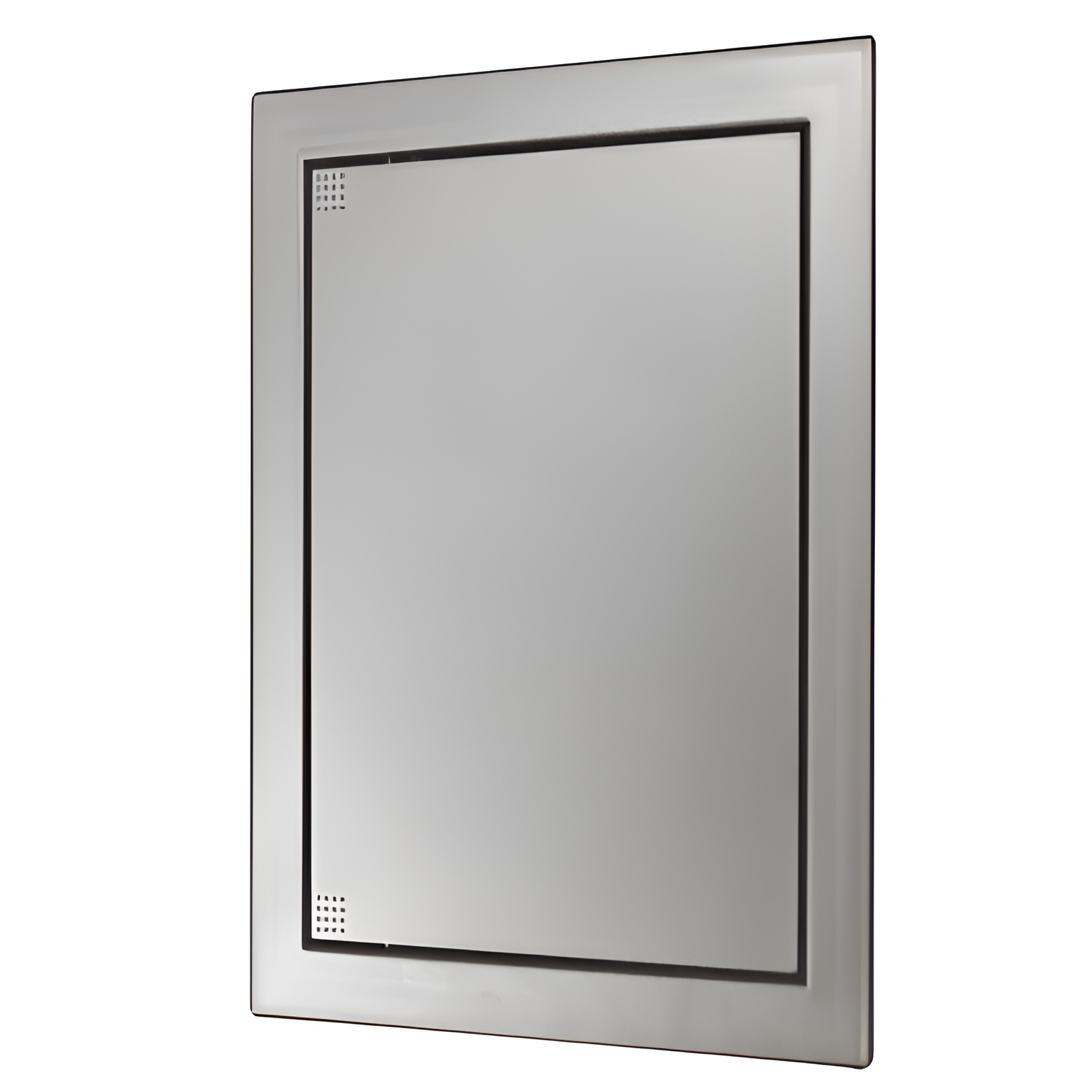 Люк-Дверца ревизионный EVECS Л2030 dark gray metal 218х318 мм с фланцем 196х296 мм