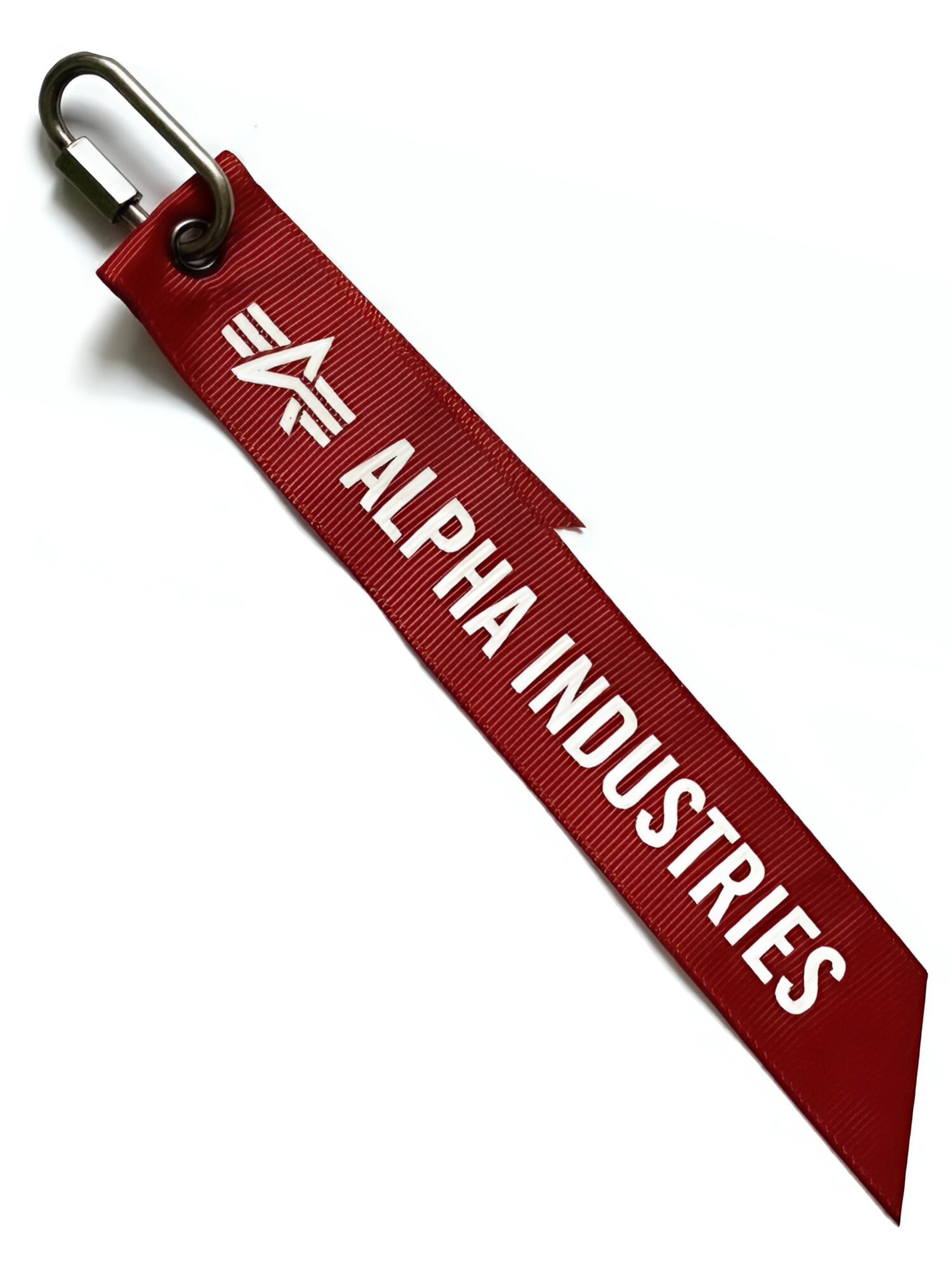 Брелок ALPHA INDUSTRIES, красный/белый — фото 1
