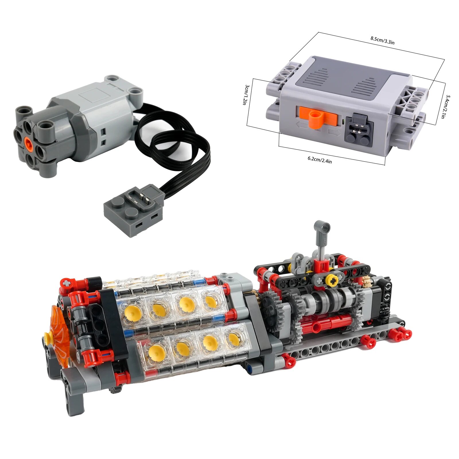 MOC 6 Скоростная Коробка Передач для Лего Set C