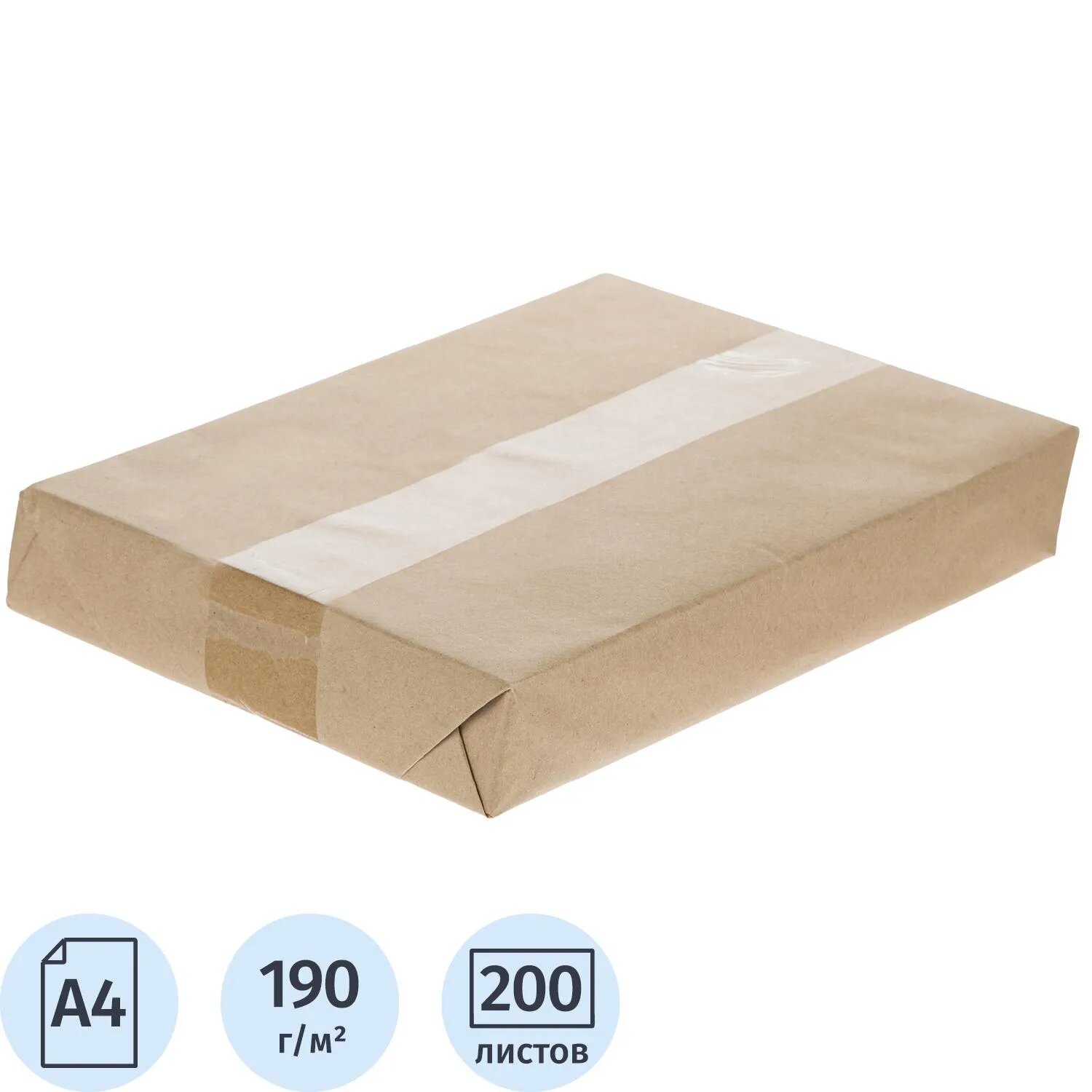 Ватман №1 School А4 200л, уп. крафт