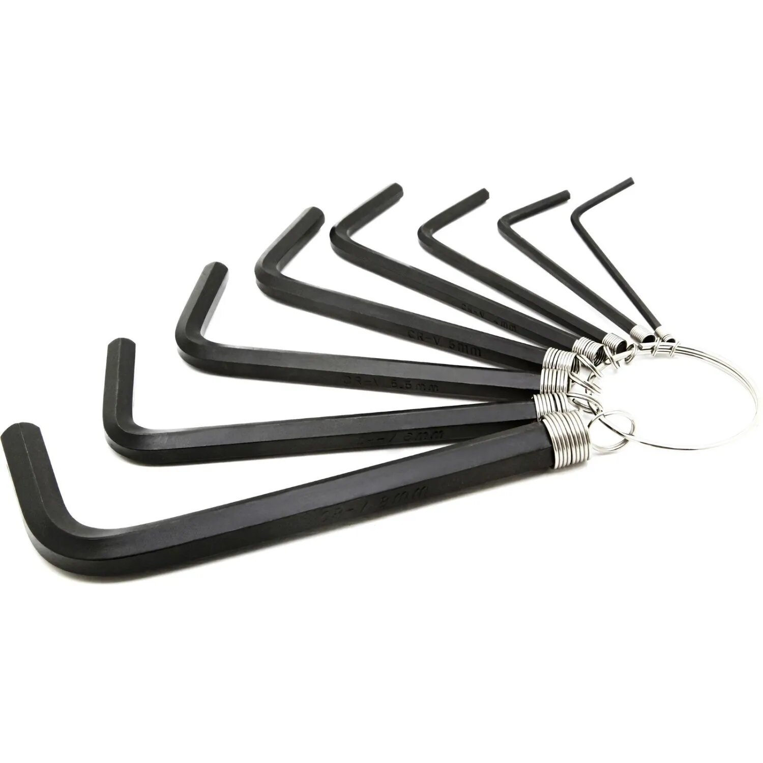 Набор ключей шестигранных ключей на кольце 8 пр. VIRA 303146