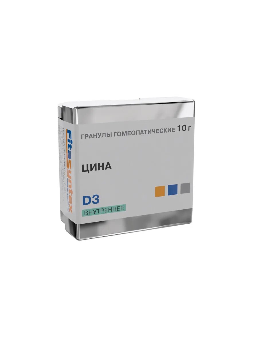 Цина D3, гранулы гомеопатические моно, 10 грамм , Фитасинтекс