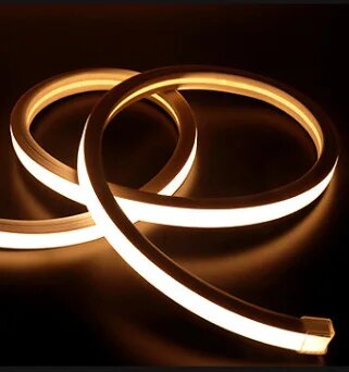 Сверхтонкий светодиодный неонный лента 4x8 мм, DC12V, гибкий, водонепроницаемый, силиконовый трубчатый диффузор, встроенный для шкафов, спален, лента неонных светов