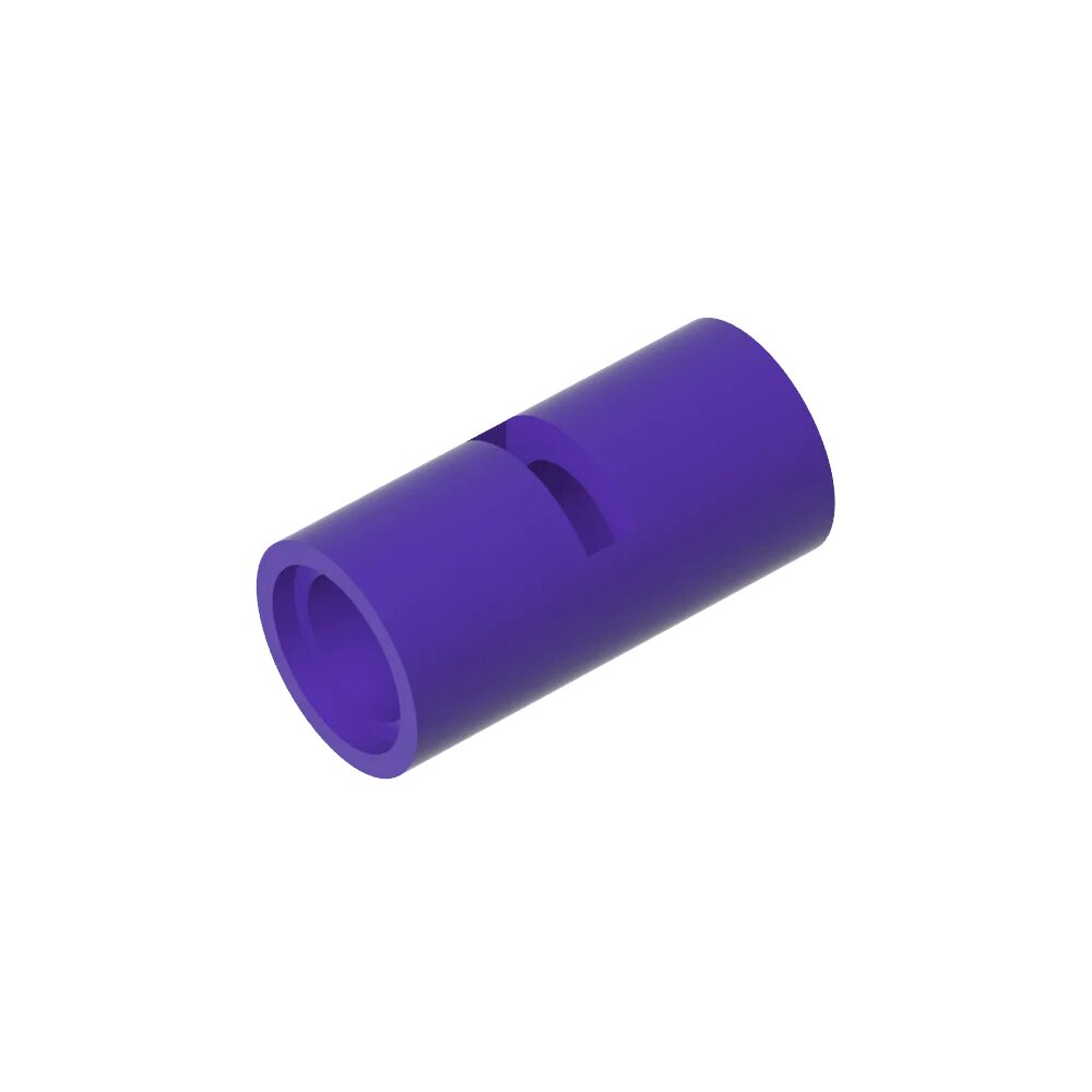 Фиолетовый штыревой соединитель GOBRICKS GDS-887, цвет 060