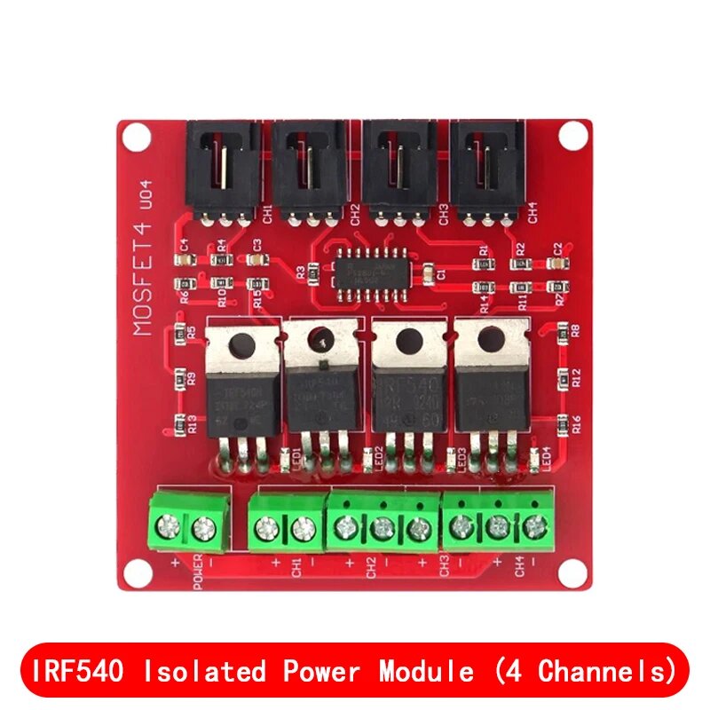 Модуль MOSFET IRF540 4 канала