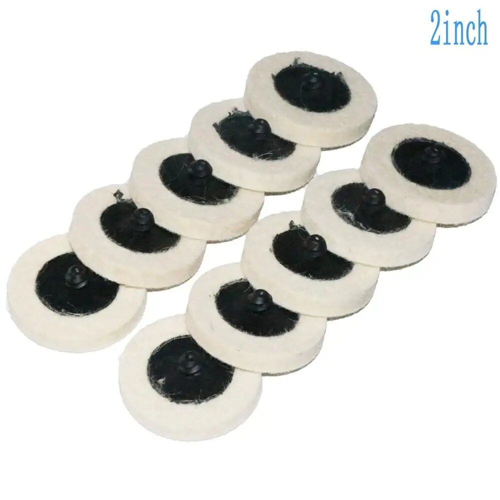 Полировальные круги из шерсти 2", 10 шт.