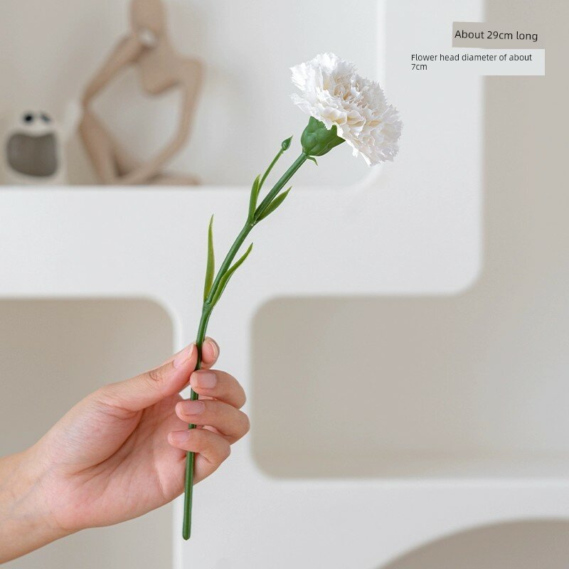 Маленькая гвоздика, искусственный цветочный букет, цветочная композиция, пластиковый цветок, украшение для дома,