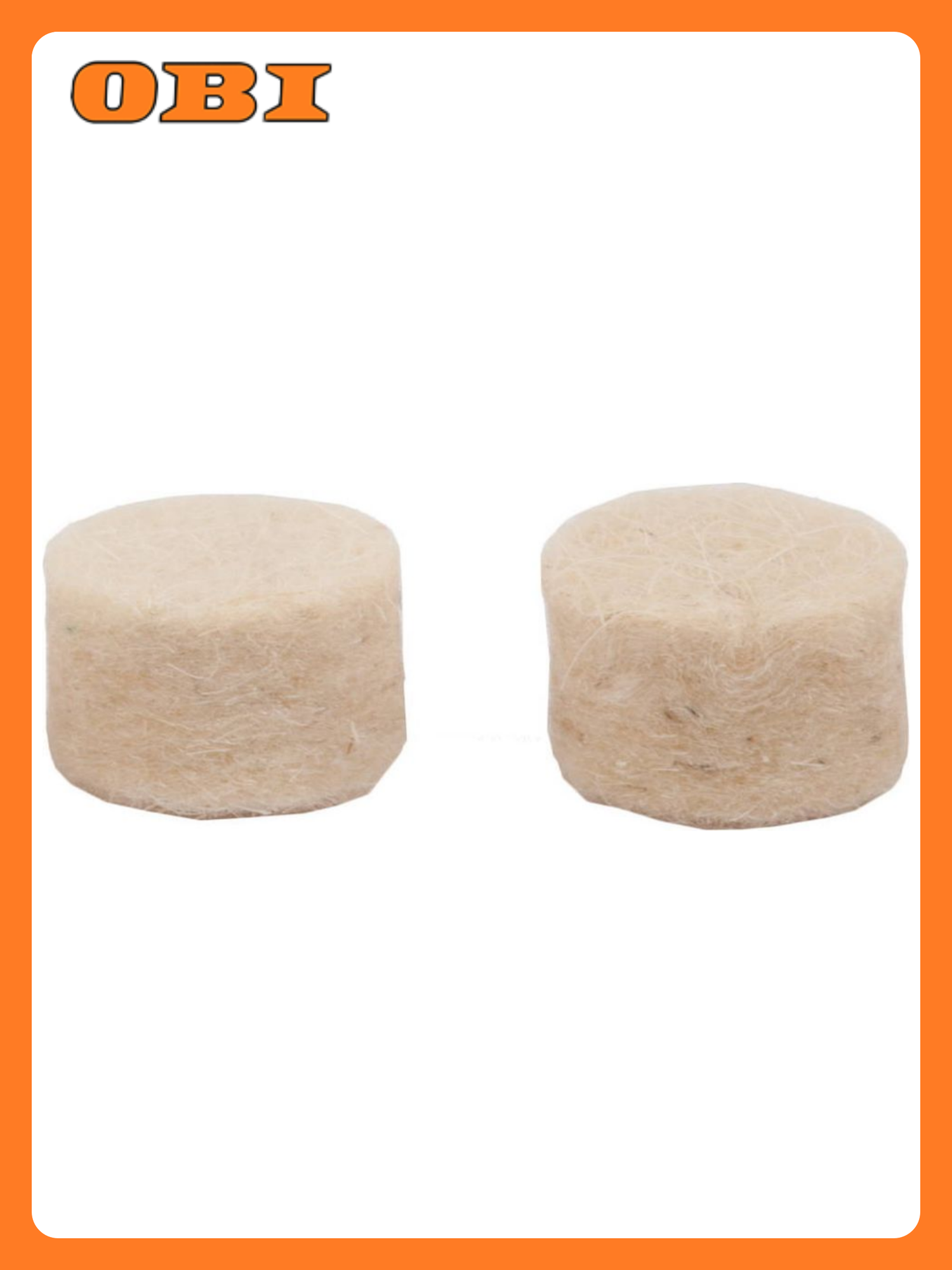 Диск фетровый ЗУБР 25x6 мм