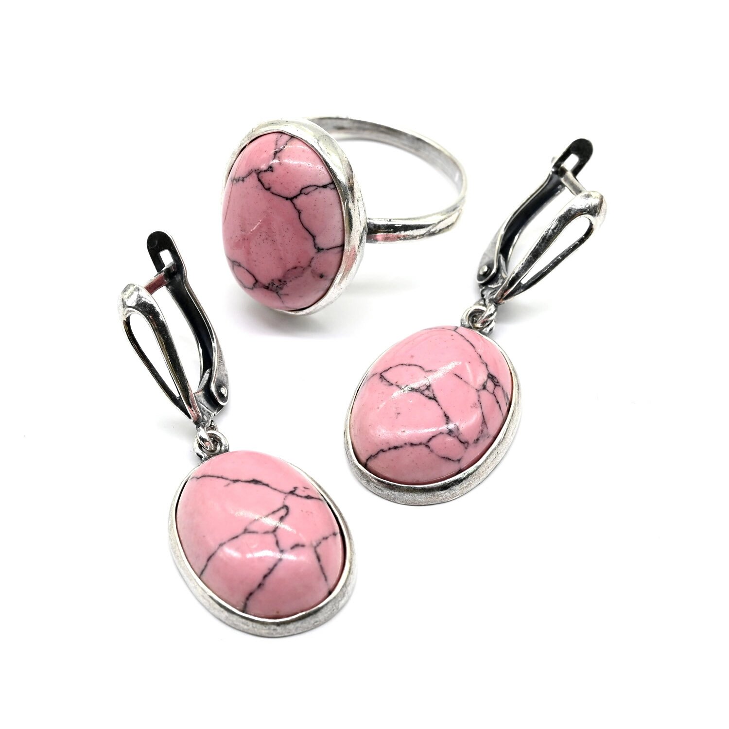 Серьги, кахолонг