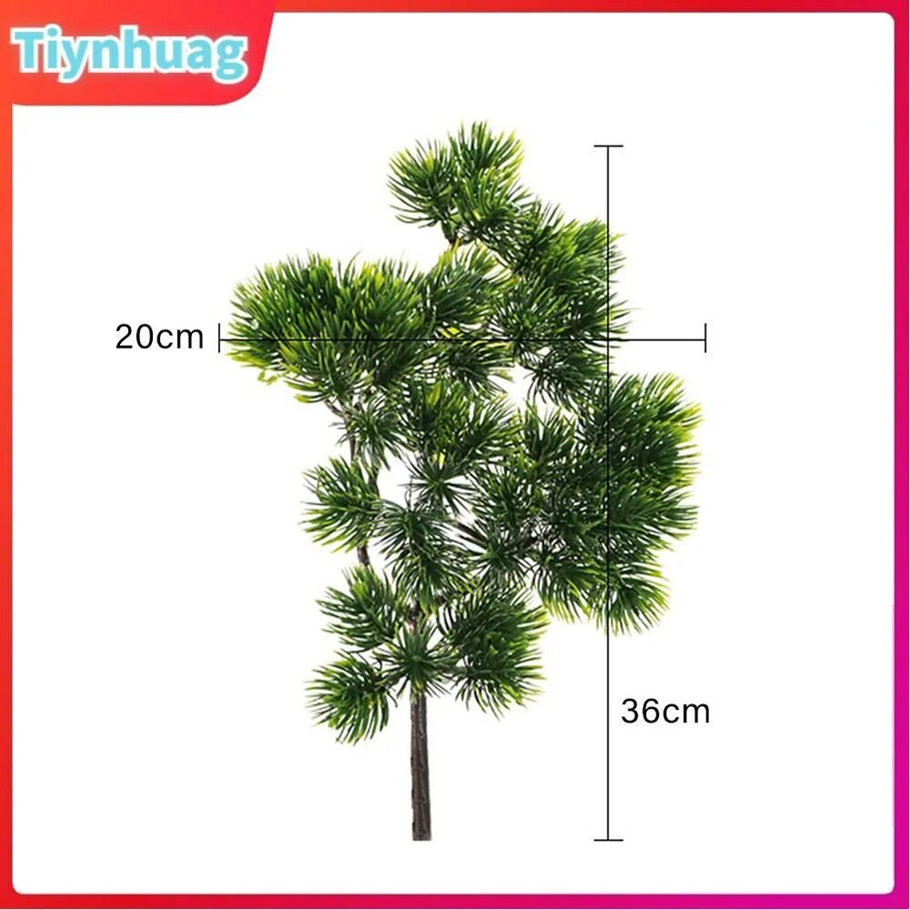 Декоративные листья кипариса, яркий зеленый, для дома и офиса