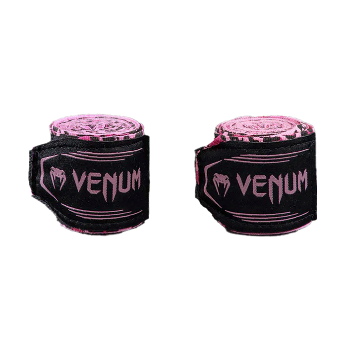 Бинты боксерские Venum Skull 3 m. Candy Pink/ Purple (One Size)