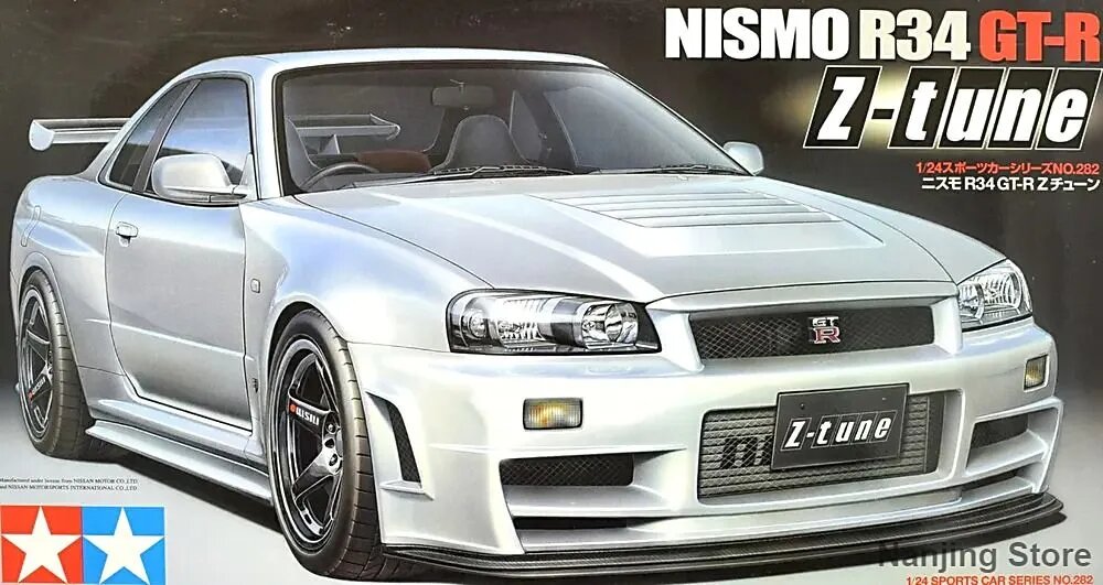 Tamiya 24282 1/24 Nismo Nissan Skyline GT-R R34 Z-Tune сборная модель автомобилей