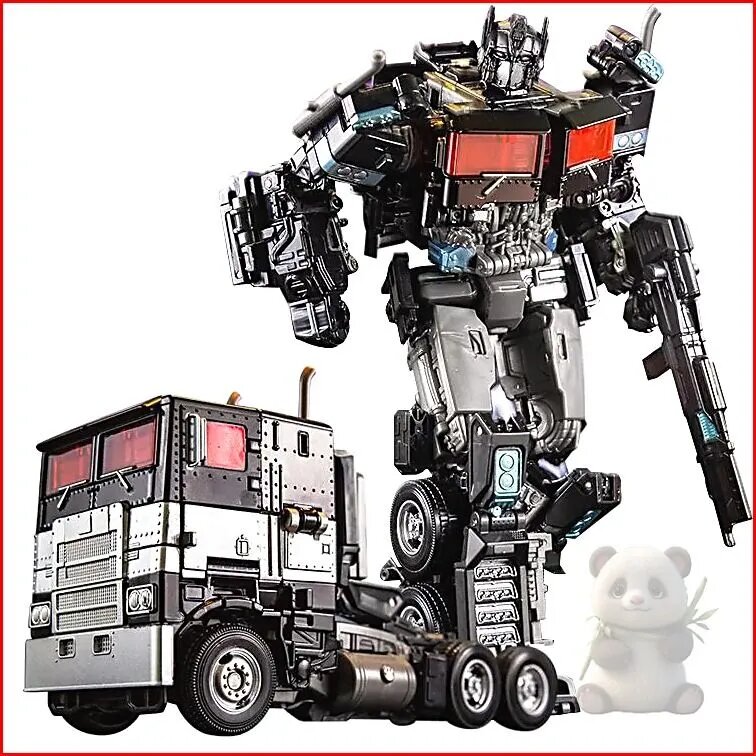 Трансформеры робот(Transformers), Оптимус Прайм(Темная версия), командир, подарок для мальчика/KAKALI