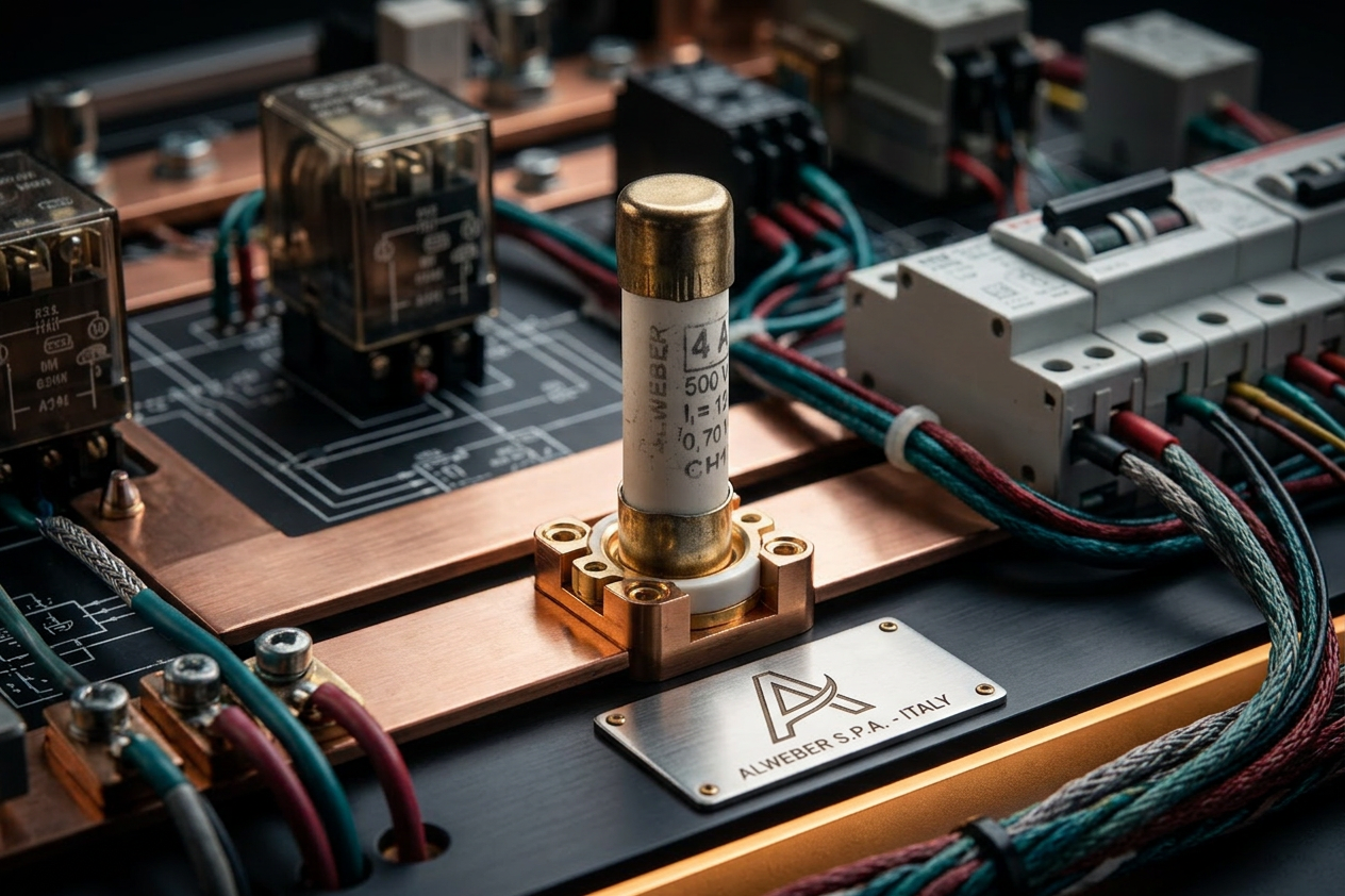 Быстродействующий предохранитель ITALWEBER 1421004, 500В, 4А, gG