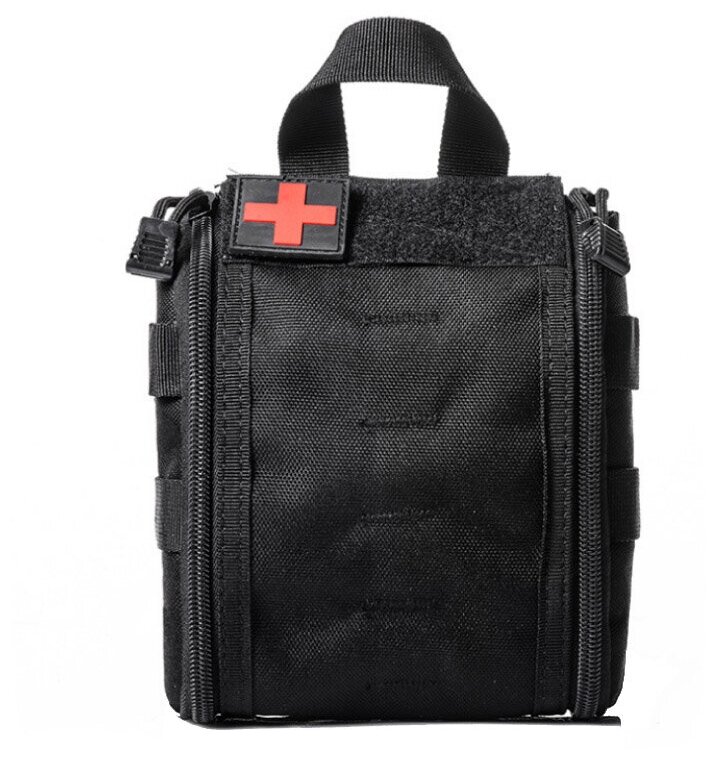 Тактическая сумка аптечка MOLLE черная