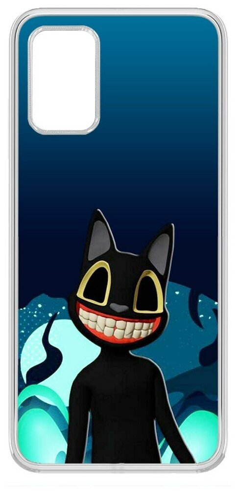 Чехол-накладка / чехол для телефона / Krutoff Clear Case Хаги Ваги - Картун Кэт для Samsung Galaxy A03s (A037)