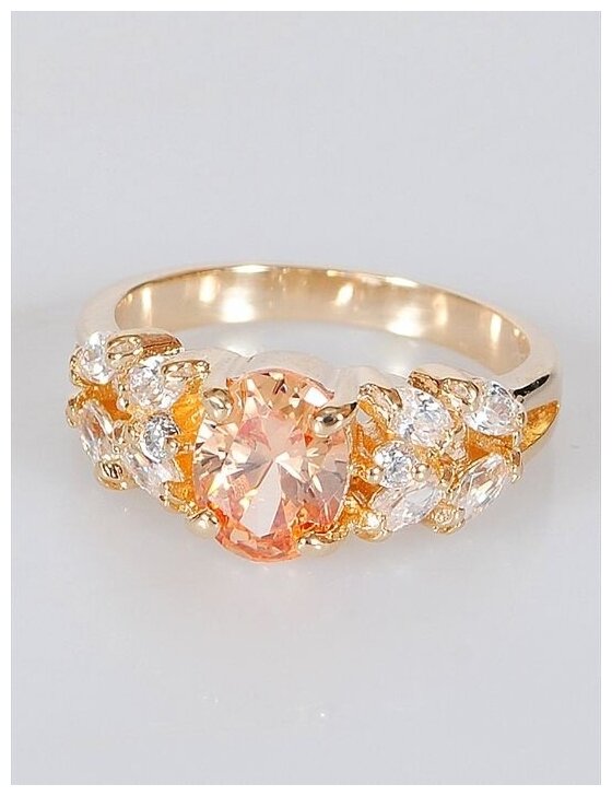 Кольцо, фианит