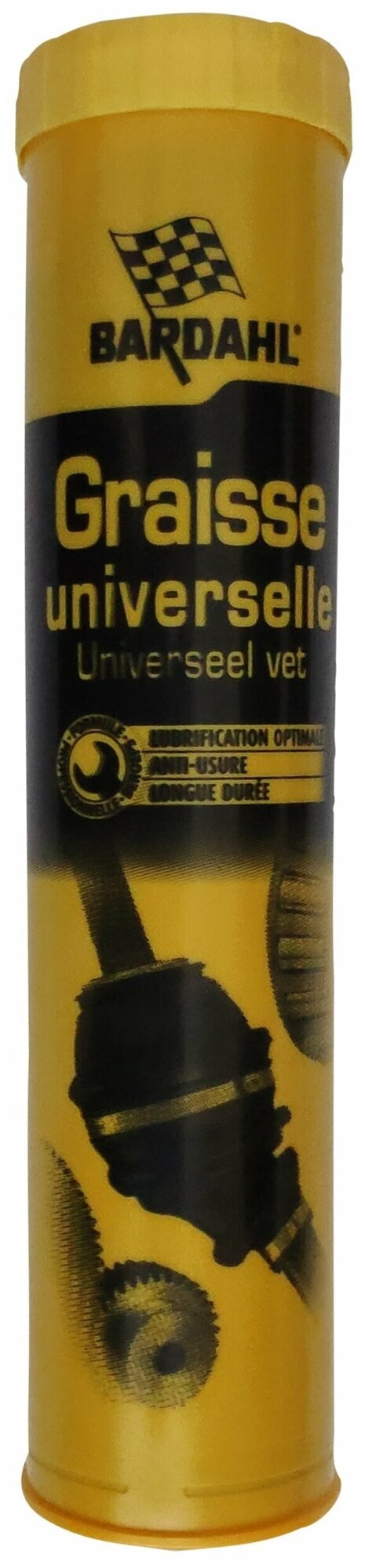 GRAISSE UNIVERSELLE AU LITHIUM Универсальная многоцелевая литиевая смазка 400мл Bardahl арт. 1528