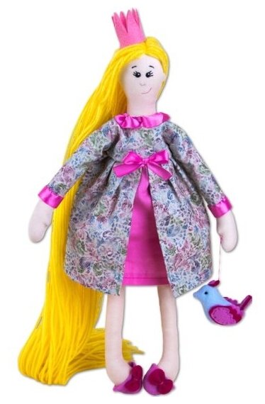 Набор для шитья Miadolla D-0123 Рапунцель с птичкой