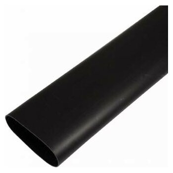 Термоусадка клеевая Rexant черная 3:1 75-22мм 26-0075