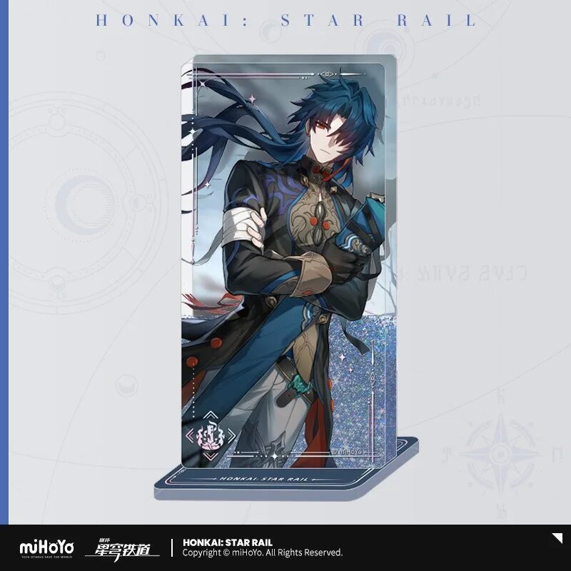 Акриловая фигурка Jingliu Honkai: Star Rail, синий, Blade