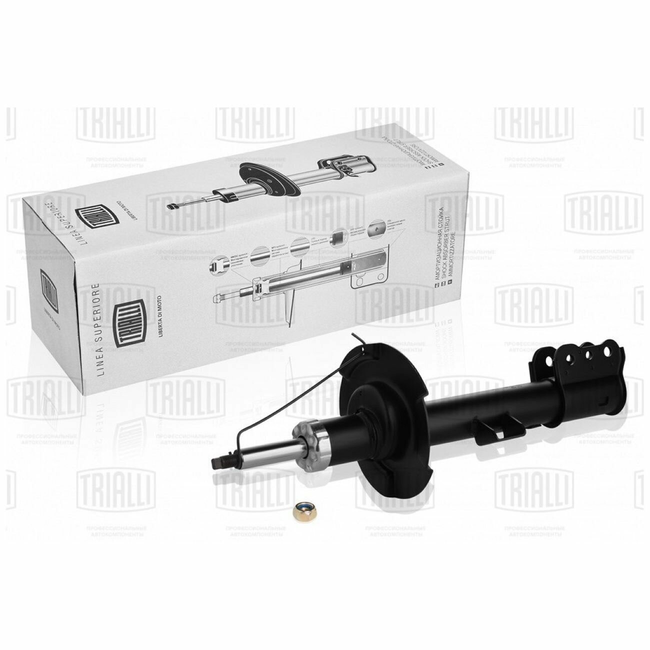 Trialli амортизатор стойка перед. прав. газ. ag10386