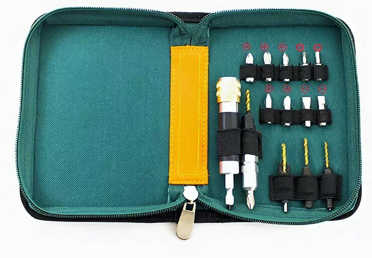 Набор сверл и бит с адаптером STURM 1055-02-S2