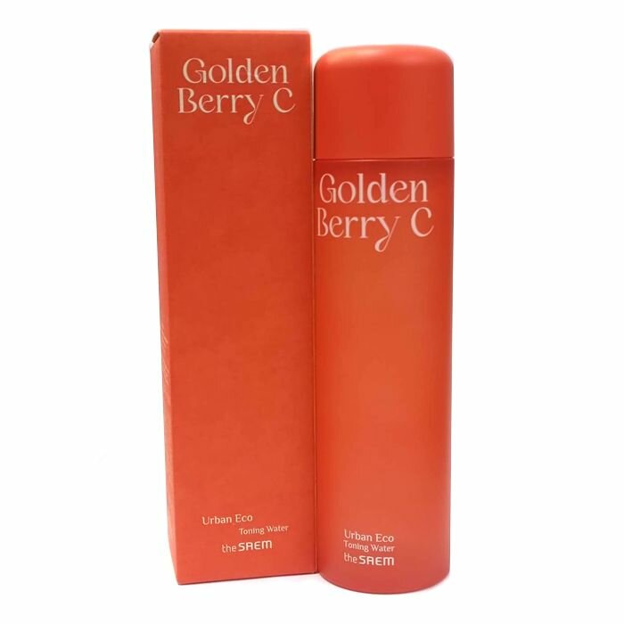 The Saem Осветляющий тонер от морщин и пигментации 160 мл Urban Eco Golden Berry C Toning Water