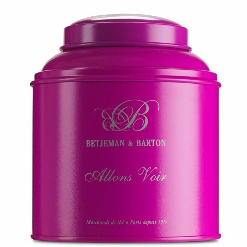 Черный чай Betjeman & Barton с ароматами розы, ванили и лаванды, 150г