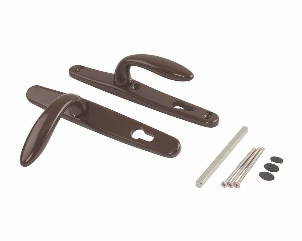 Гарнитур нажимной Stublina, 36/92 Коричневый RAL8017