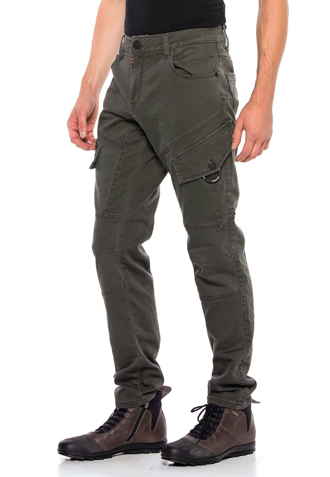 Джинсы карго 