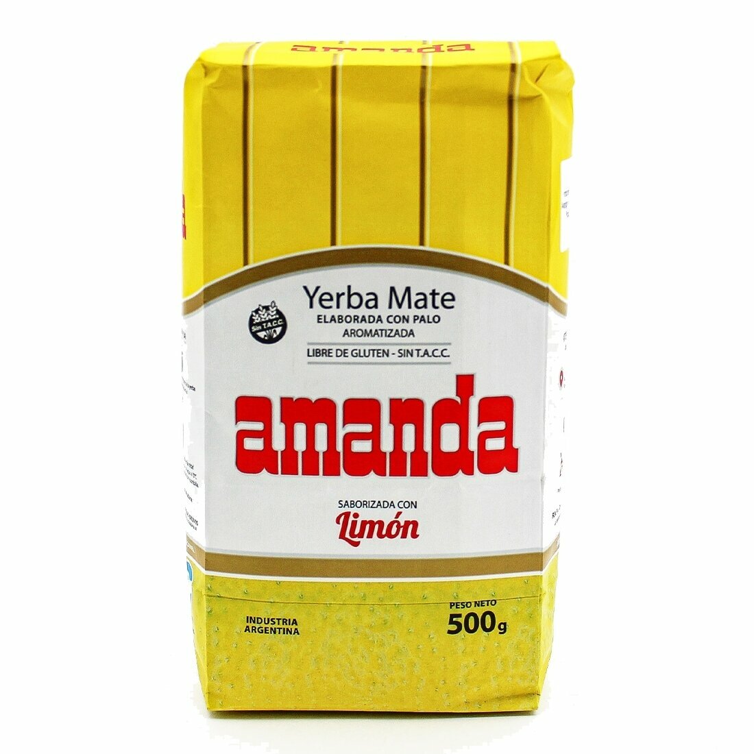 Мате чай Amanda Limon, 500 гр. (Аргентинский с лимоном) (йерба матэ)