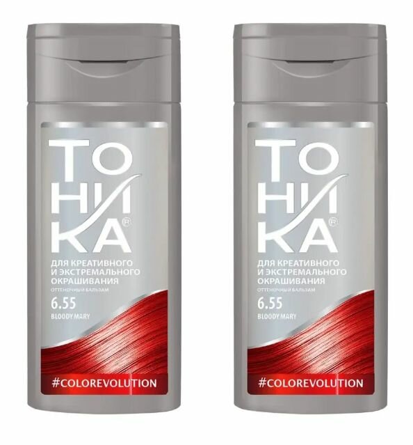 Тоника Оттеночный бальзам, Bloody Mary, 150 мл, 2 уп