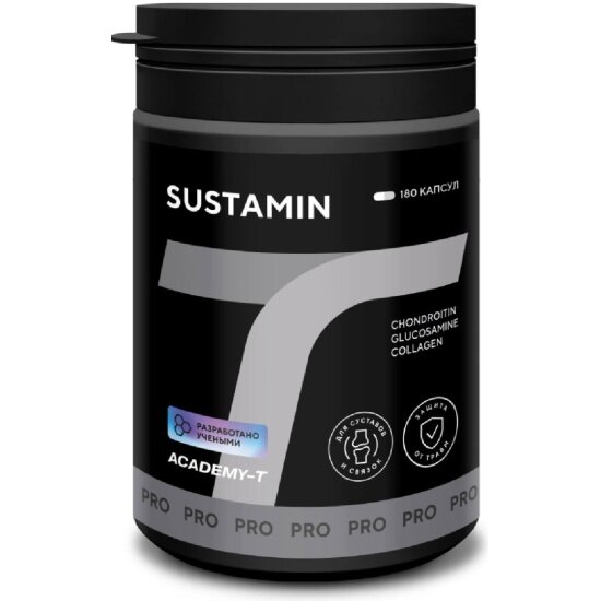 БАД Академия-т Sustamin Для суставов и связок 180 капсул