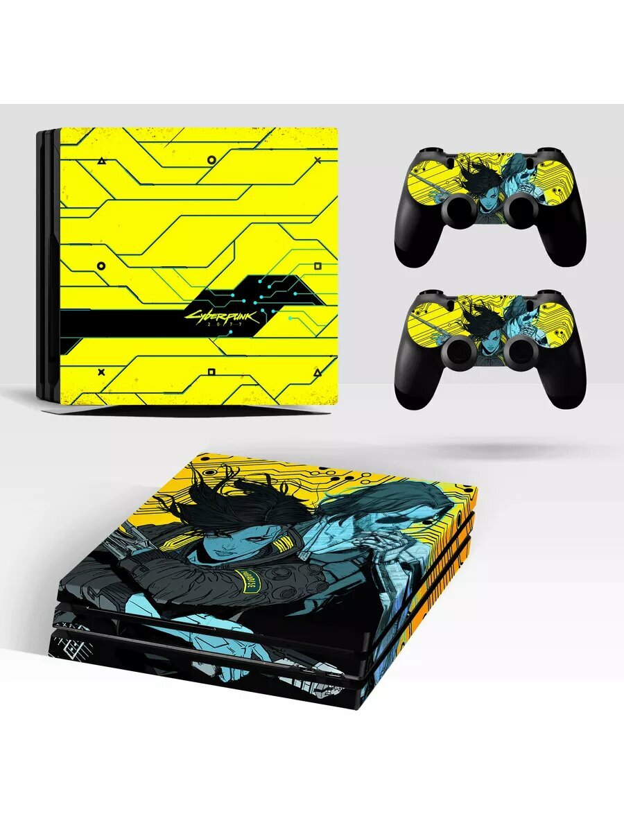 Наклейка на игровую консоль PlayStation 4 PRO