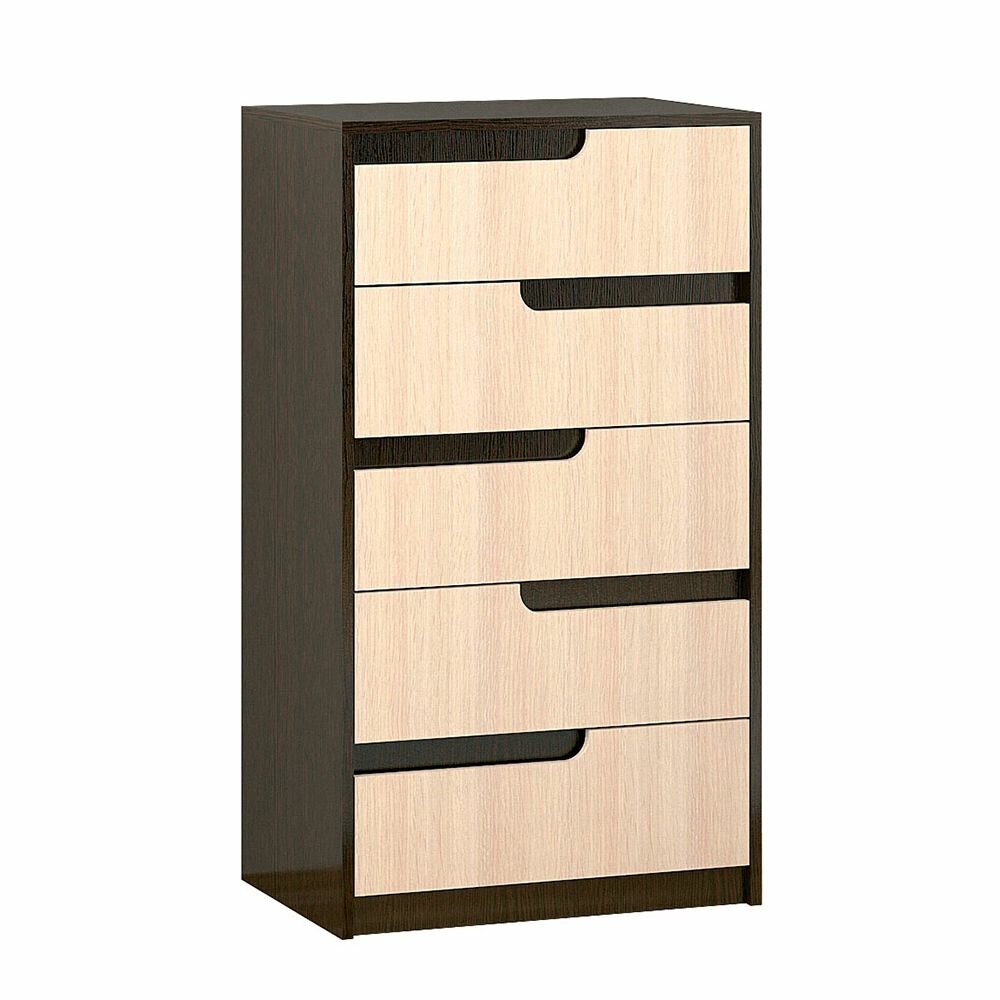 Комод высокий Гавана, Венге / Дуб Сонома