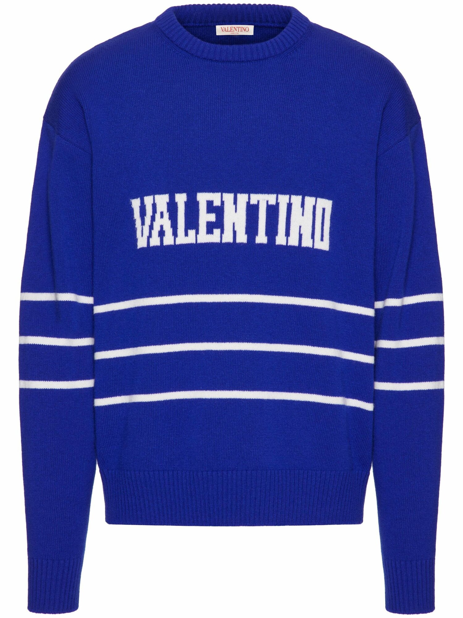 Джемпер Logo-intarsia crew-neck jumper