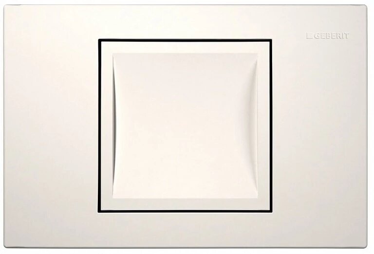 Кнопка смыва Geberit Delta 11 115.130.11.1 для инсталляции, белый