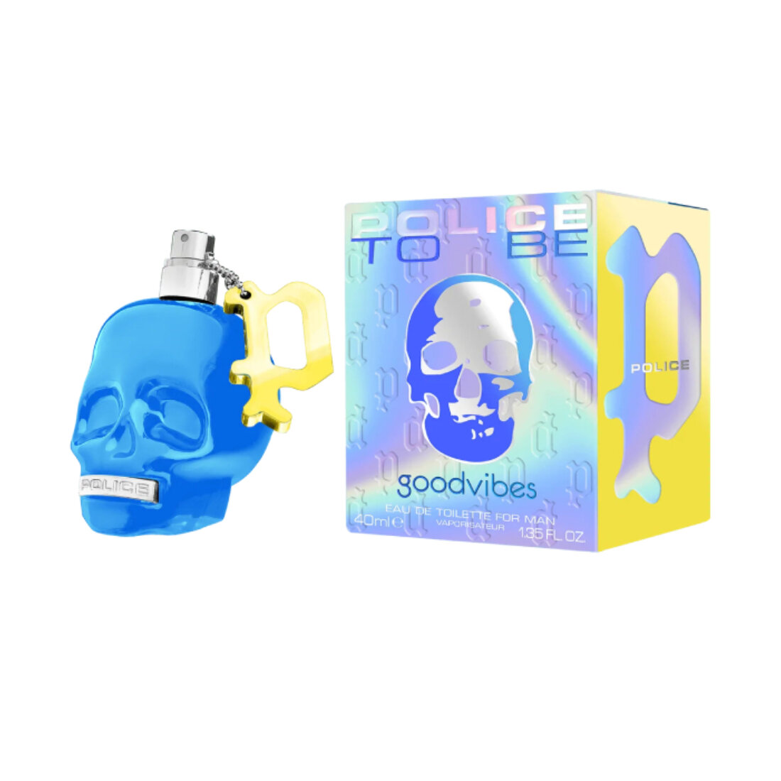 Police Мужской To Be GoodVibes For Man Туалетная вода (edt) 40мл