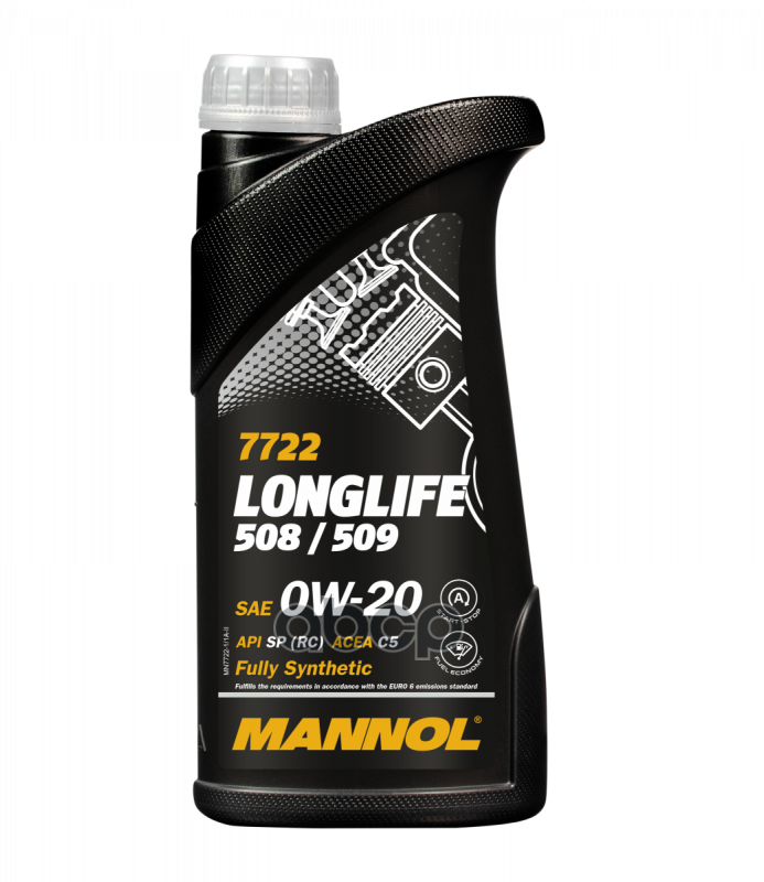 MANNOL Масло MANNOL LONGLIFE 508/509 0W20 1л.