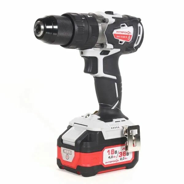 Бесщеточная аккумуляторная ударная дрель-шуруповерт ИНТЕРСКОЛ ДАУ-13/36В 70